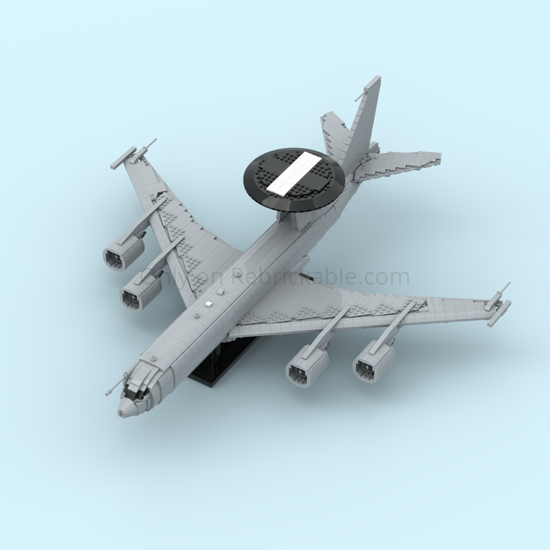 LEGO MOC-202912 Boeing E-3D Sentry by BespokeLegoDesigns | Rebrickable ...