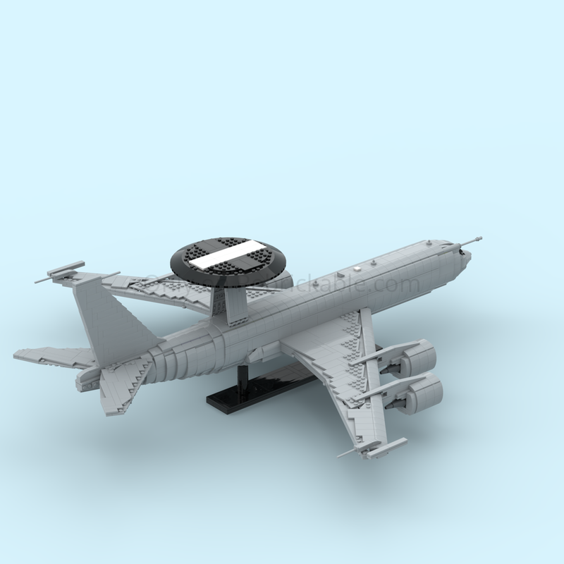 LEGO MOC-202912 Boeing E-3D Sentry by BespokeLegoDesigns | Rebrickable ...