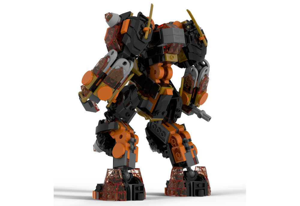 LEGO MOC Enhanced Elemental Earth Mech by re-creator | Rebrickable ...