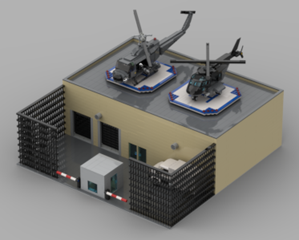 LEGO MOC Military Base by leeggoo_Creator | Rebrickable - Build with LEGO