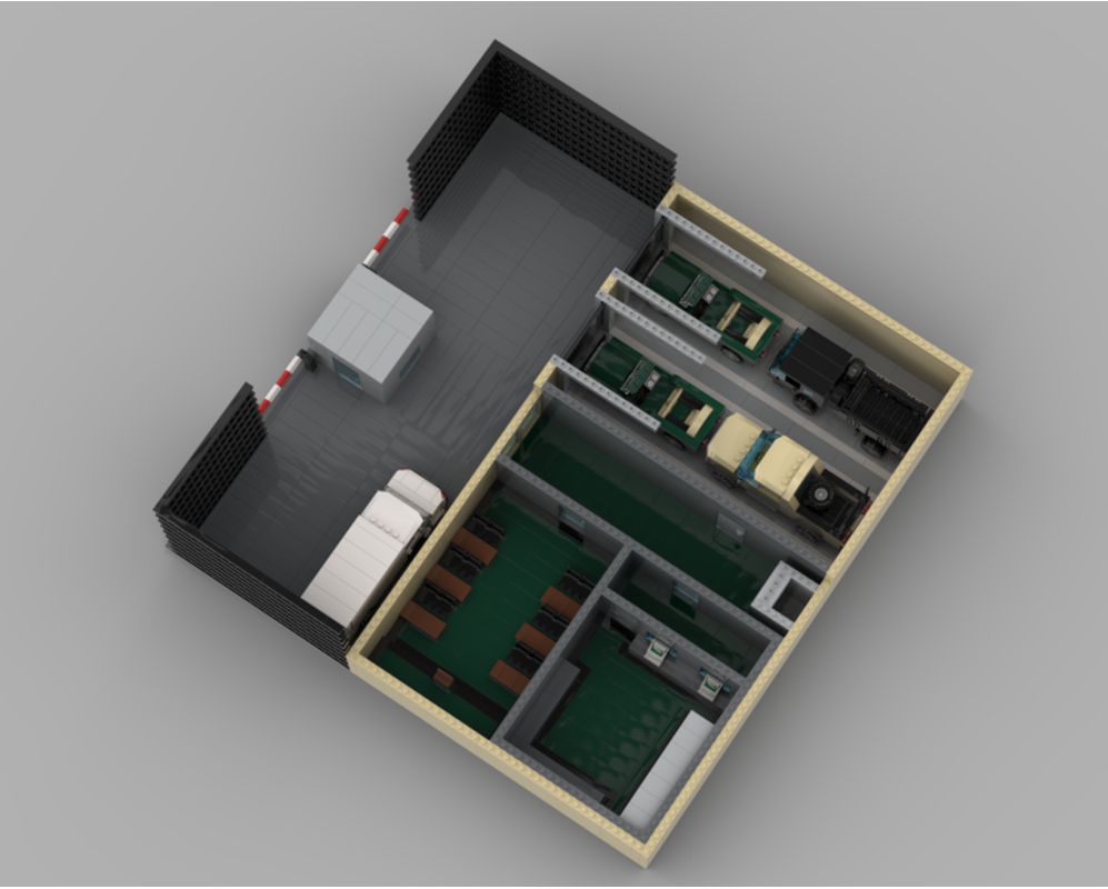 LEGO MOC Military Base by leeggoo_Creator | Rebrickable - Build with LEGO