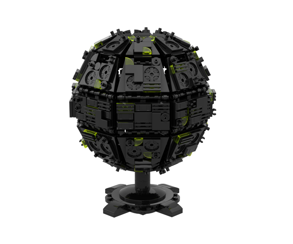 LEGO MOC Borg Sphere by The(Brick)Architect | Rebrickable - Build with LEGO