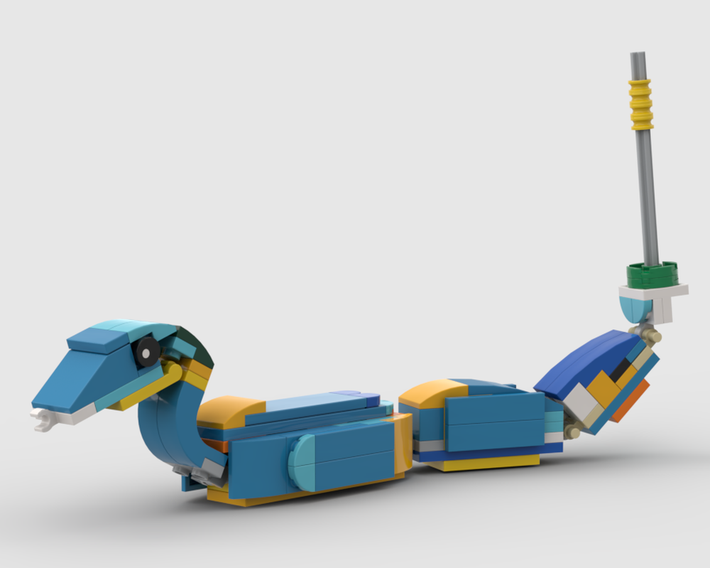 LEGO MOC 31136 Snake by black_wind | Rebrickable - Build with LEGO