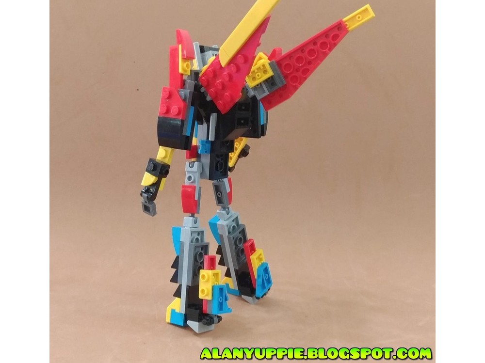 LEGO MOC Insecticon Kickback (Transformer grasshopper) using LEGO 31124 ...