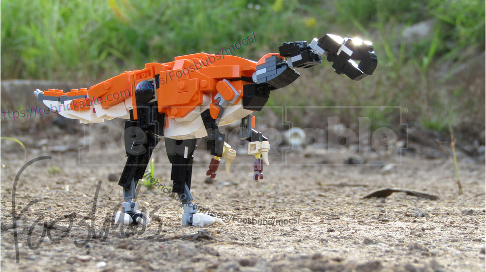 Lego Moc 31129 Gigantoraptor Erlianensis 131 Scale By Foosbubs