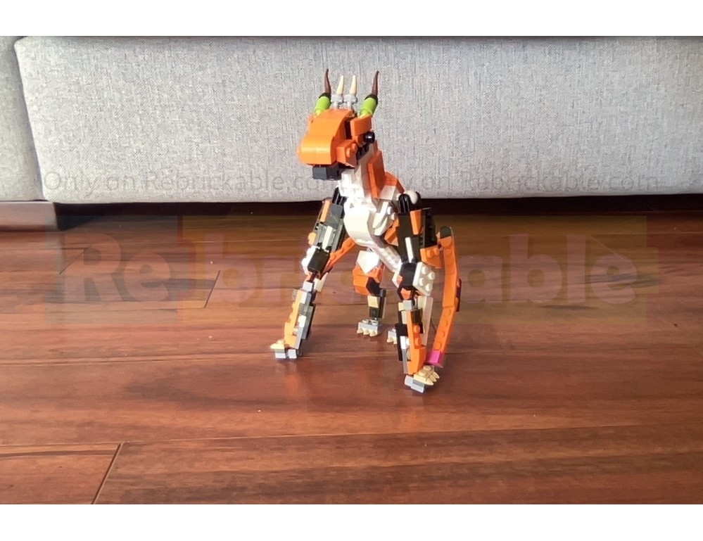 LEGO MOC 31129 4-horned Wyvern by cre8torbuilds | Rebrickable - Build ...