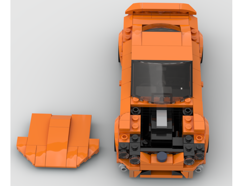 LEGO MOC Ford Falcon FG XR8 by BrickOfOdd | Rebrickable - Build with LEGO
