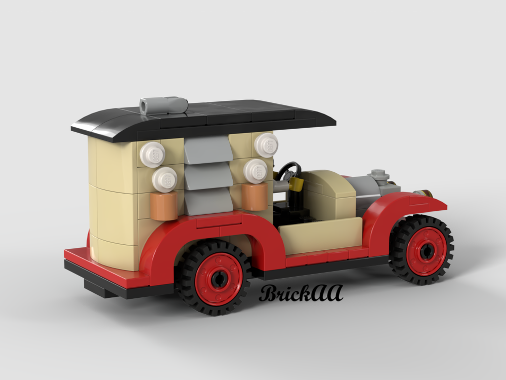 Lego Moc Hot Drinks Truck By Brickaa Rebrickable Build With Lego