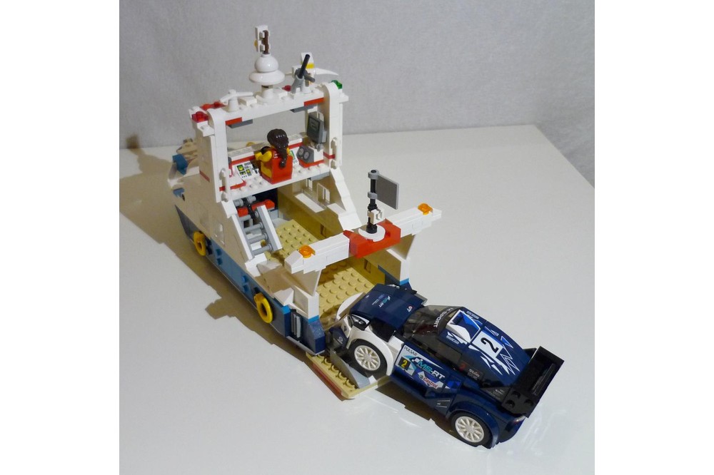 LEGO MOC 31083 Car Ferry by Nequmodiva | Rebrickable - Build with LEGO