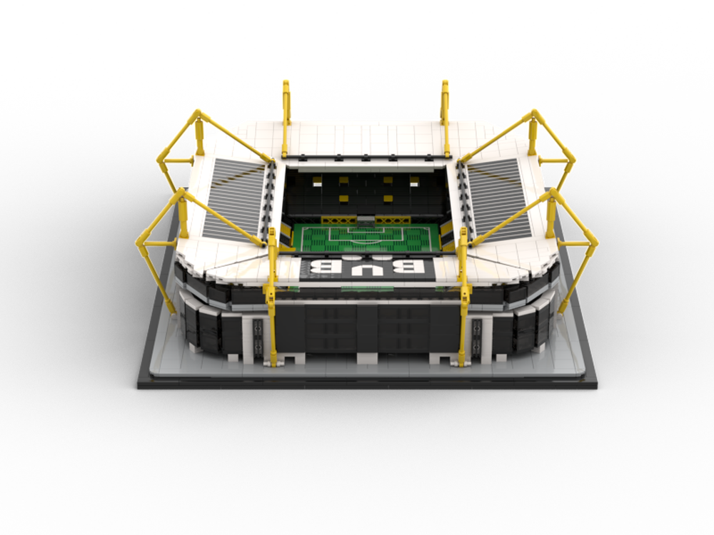 LEGO MOC Signal Iduna Park by BVBricks | Rebrickable - Build with LEGO