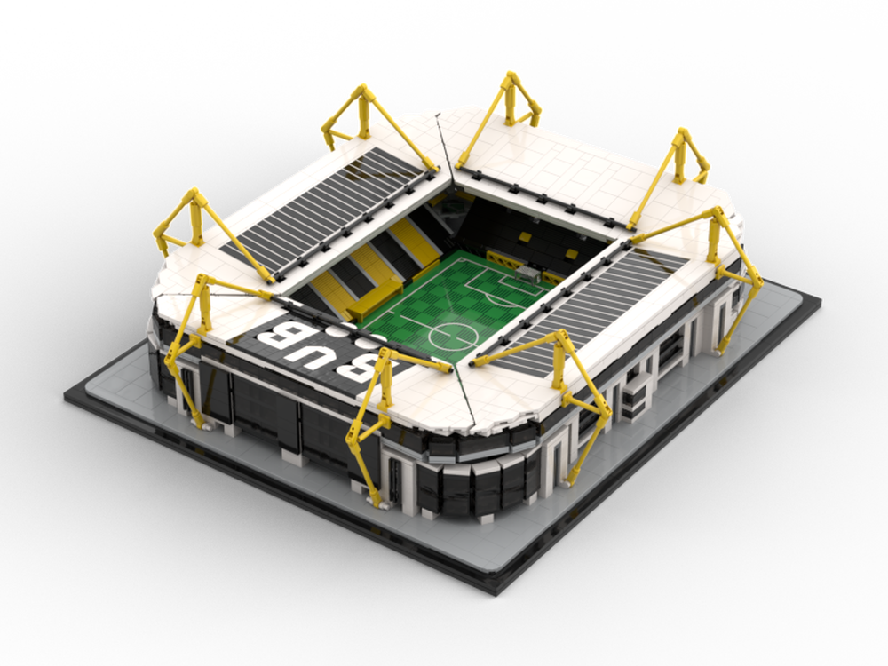 LEGO MOC Signal Iduna Park by BVBricks | Rebrickable - Build with LEGO