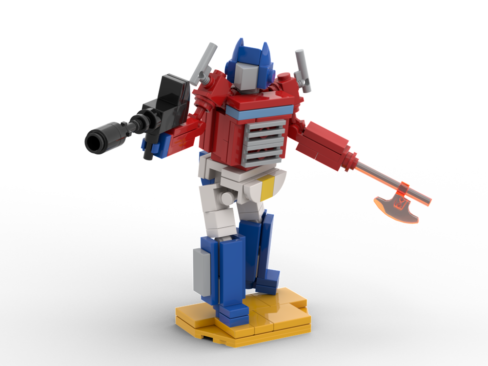 LEGO MOC Minimus Prime by BambooBricks | Rebrickable - Build with LEGO
