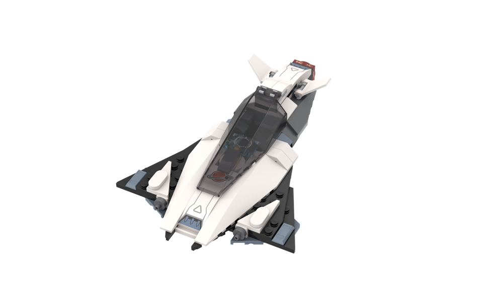 Lego Moc Interstellar Snub Fighter 60430 Alternative By Zsoltom