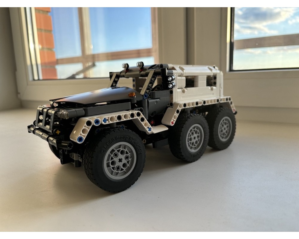 LEGO MOC 6x6 Trackol RC by paave | Rebrickable - Build with LEGO