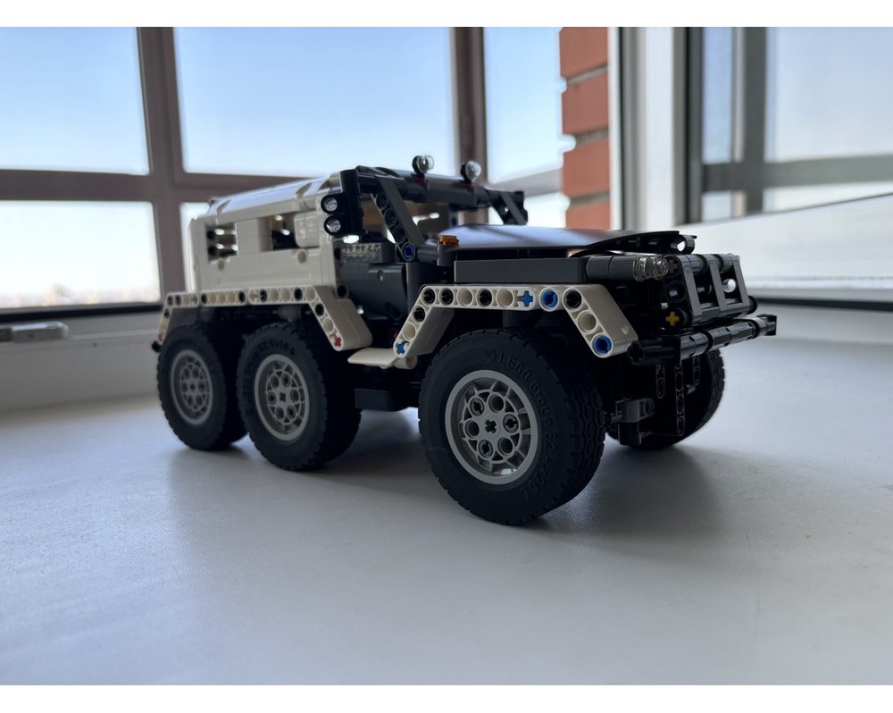 LEGO MOC 6x6 Trackol RC by paave | Rebrickable - Build with LEGO