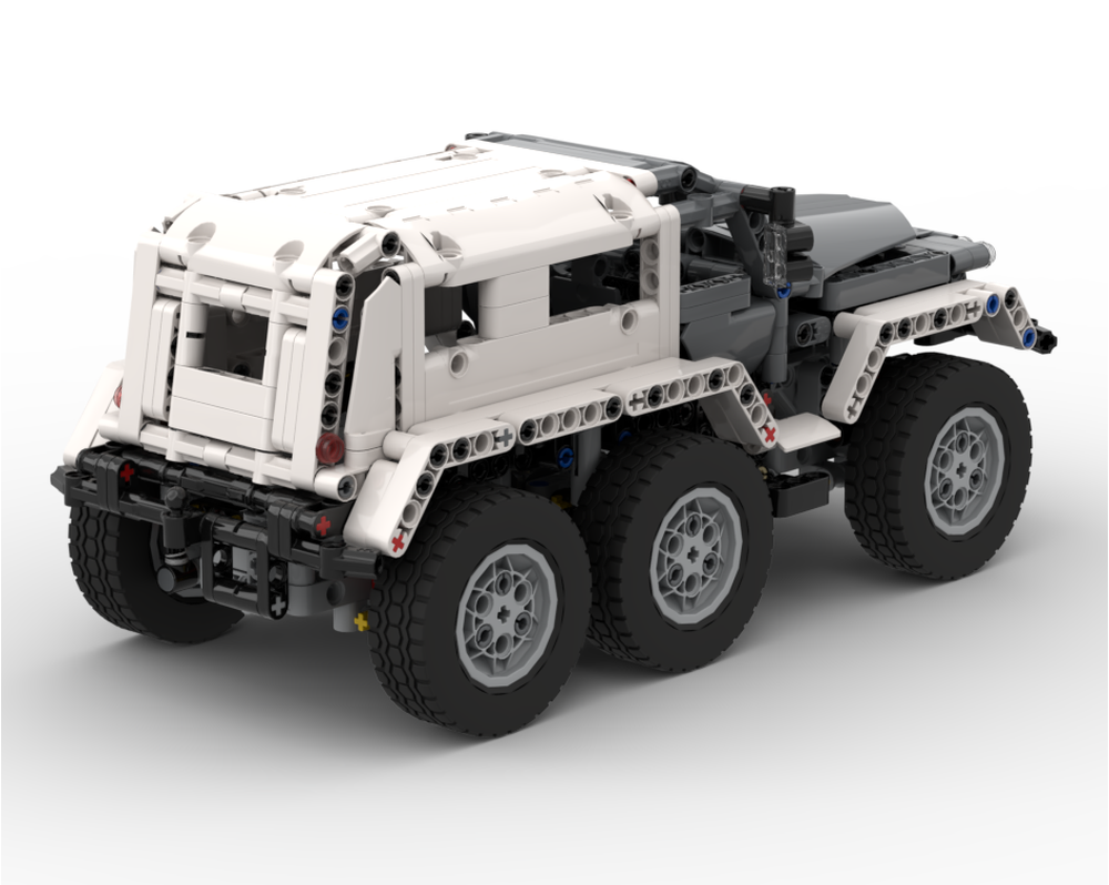 LEGO MOC 6x6 Trackol RC by paave | Rebrickable - Build with LEGO