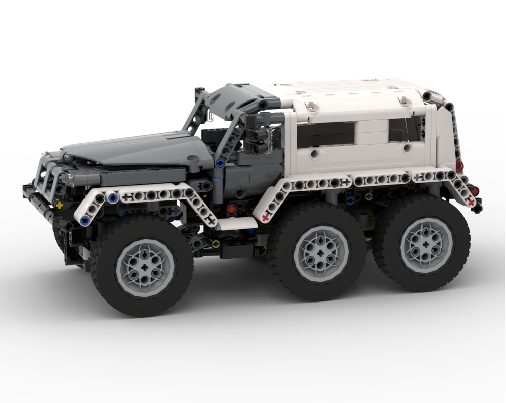 LEGO MOC 6x6 Trackol RC by paave | Rebrickable - Build with LEGO