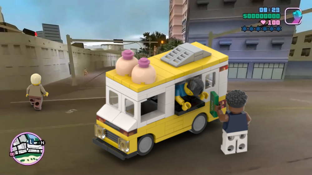 LEGO MOC Mr. Whoopee from GTA: Vice City by symbioza | Rebrickable ...
