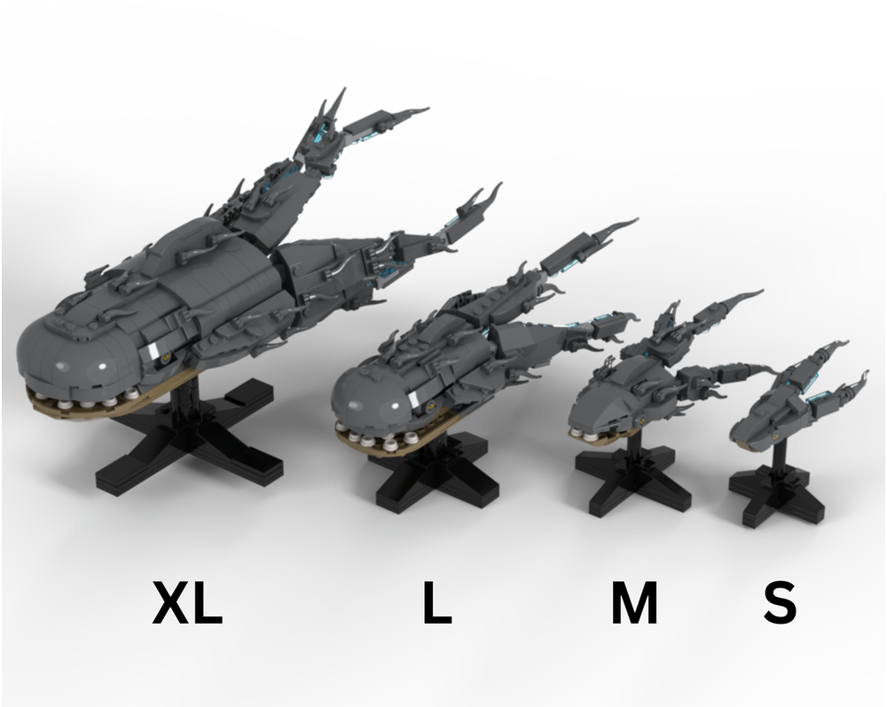 LEGO MOC Purrgil (Space Whale) - Size: XL by codyaner.bricks ...