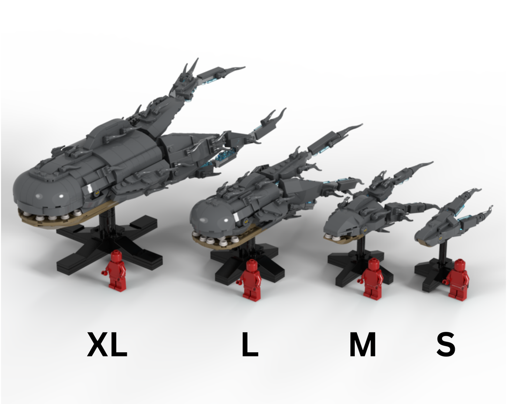 LEGO MOC Purrgil (Space Whale) - Size: XL by codyaner.bricks ...