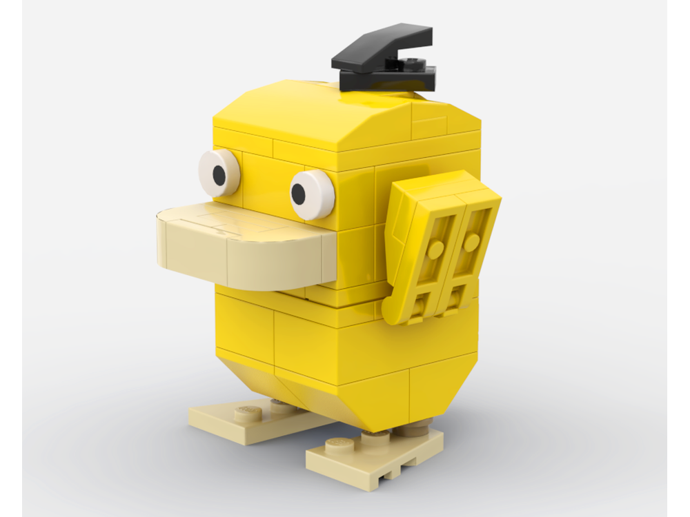 Lego Moc Psyduck Pokemon By Agilinzzz Rebrickable Build With Lego