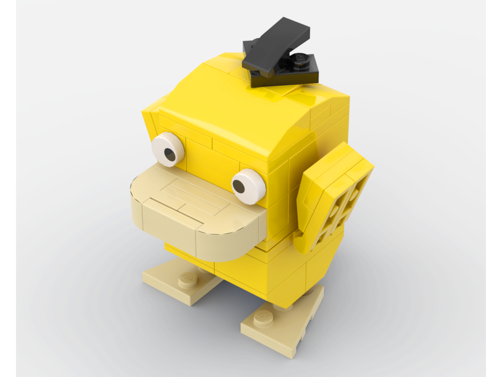 Lego Moc Psyduck Pokemon By Agilinzzz Rebrickable Build With Lego