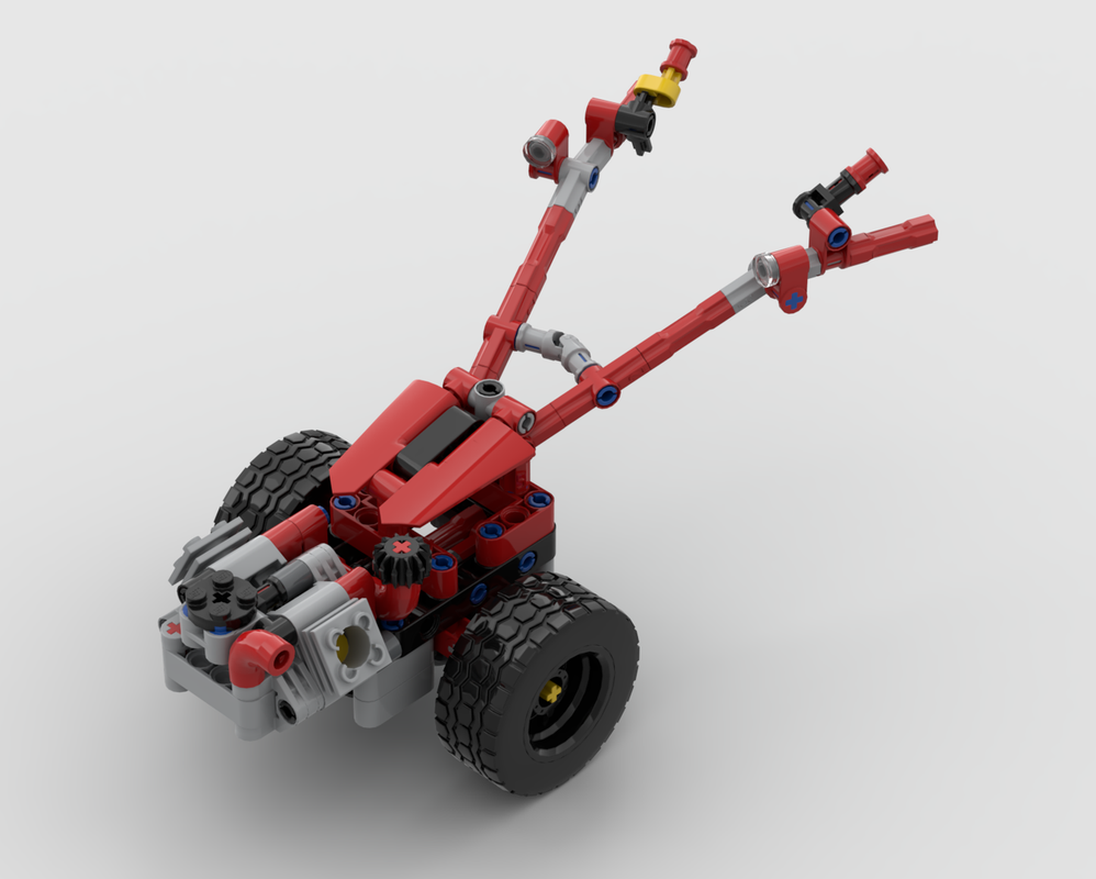 LEGO MOC 42075 Single-Axle Tractor #1 by Larsagri | Rebrickable - Build ...