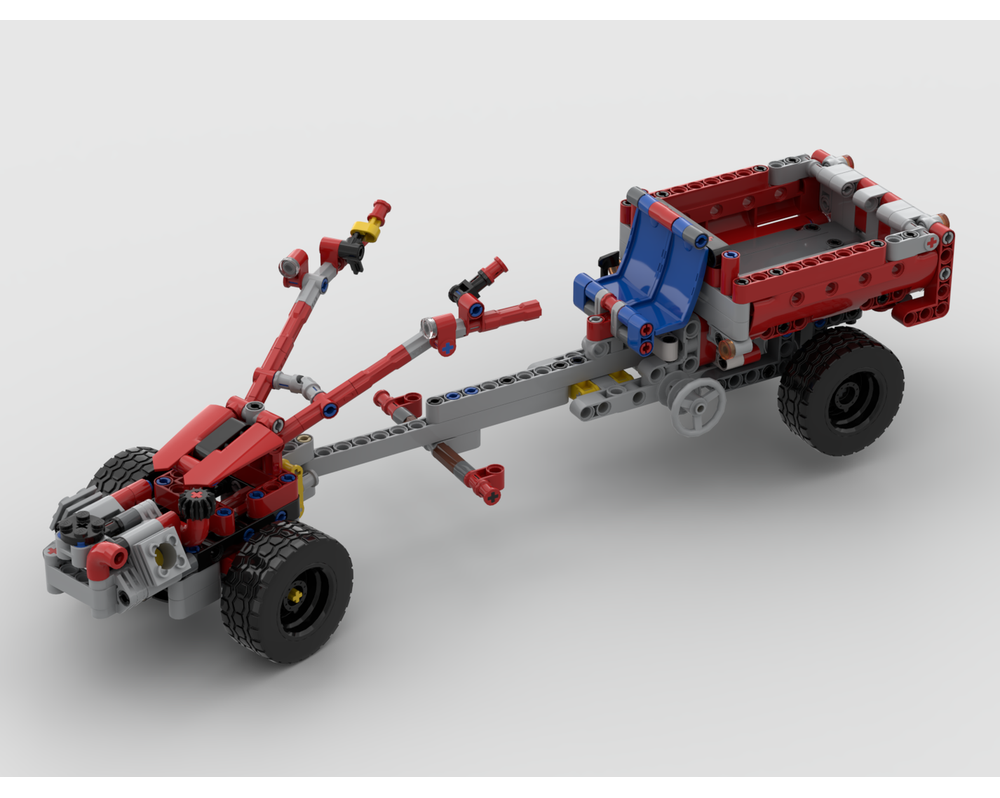 LEGO MOC 42075 Single-axle Trailer #2 by Larsagri | Rebrickable - Build ...