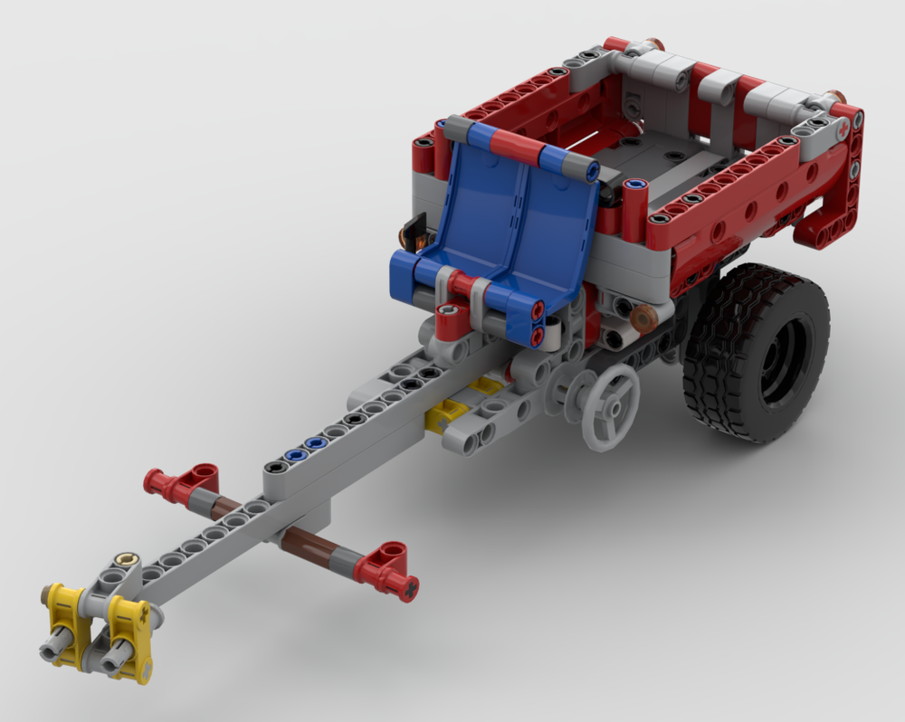 LEGO MOC 42075 Single-axle Trailer #2 by Larsagri | Rebrickable - Build ...