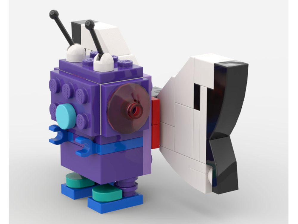 LEGO MOC Butterfree - Pokemon by Agilinzzz | Rebrickable - Build with LEGO