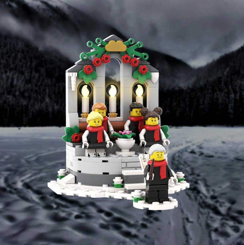 LEGO MOC Kids' Choir - Alpine Log Village Expansion by JD Bricks ...