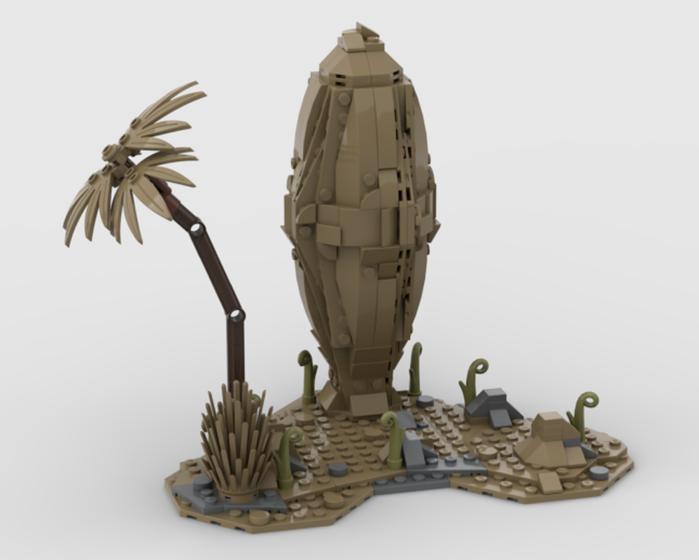 LEGO MOC Saleucami Scenery by Rogueworx | Rebrickable - Build with LEGO