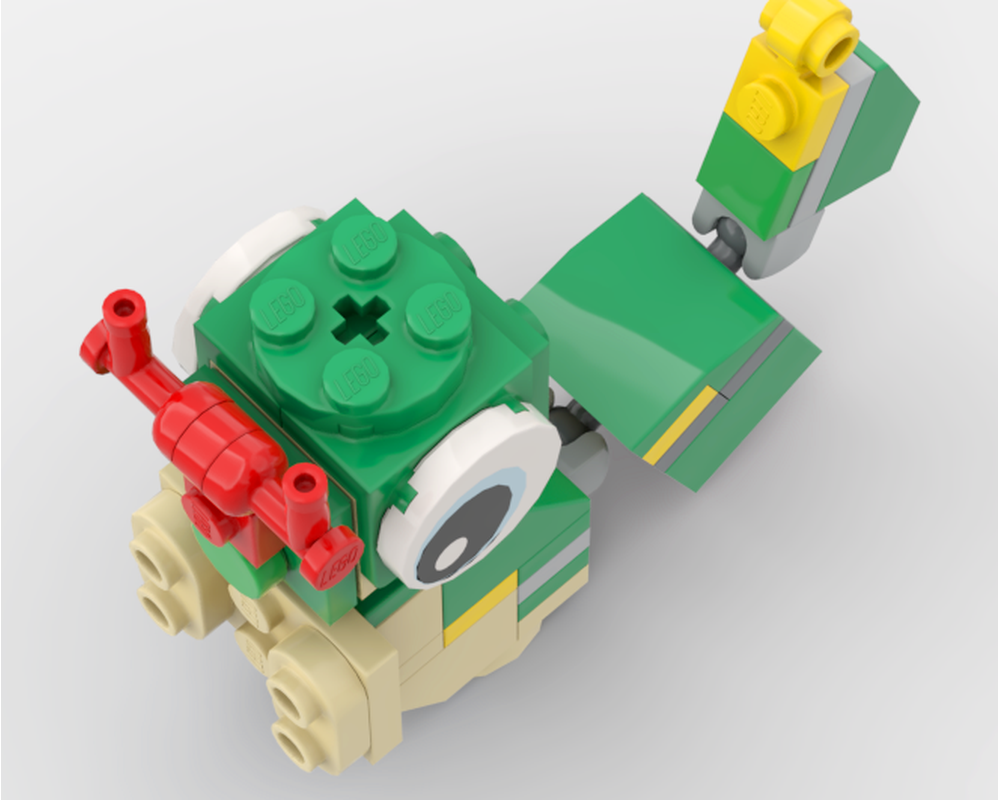 LEGO MOC Caterpie - Pokemon by Agilinzzz | Rebrickable - Build with LEGO