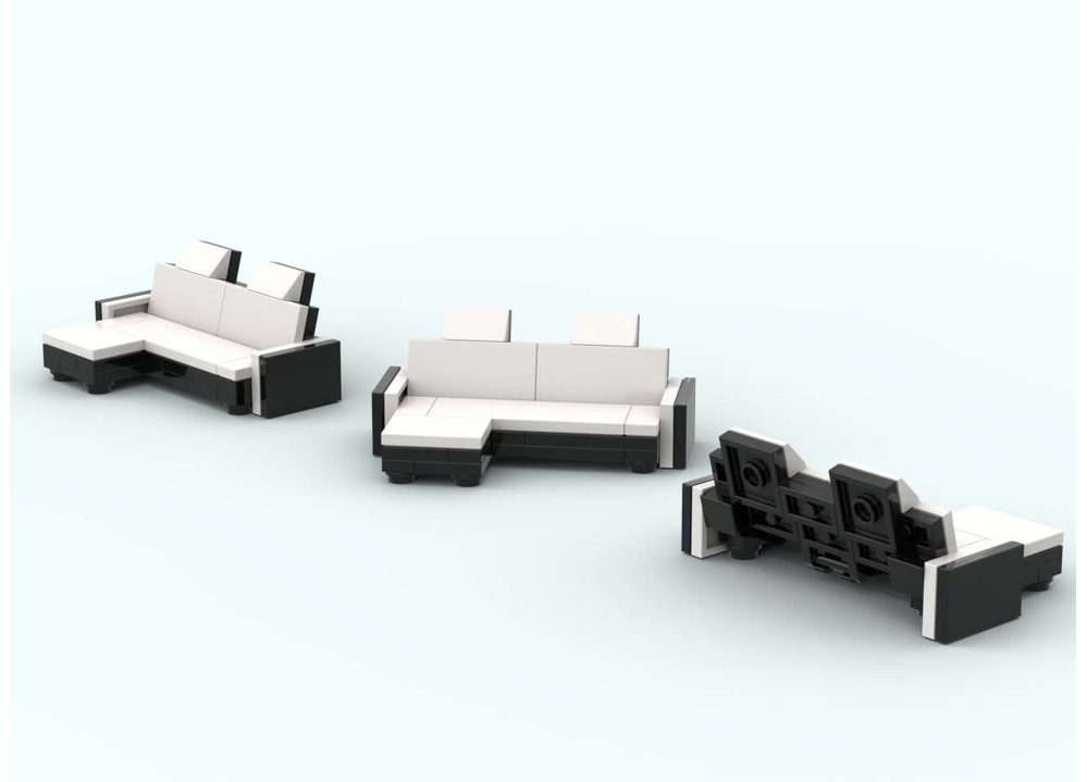 LEGO MOC Sofa Collection 3 : The Last One by MarkMOC71 | Rebrickable ...
