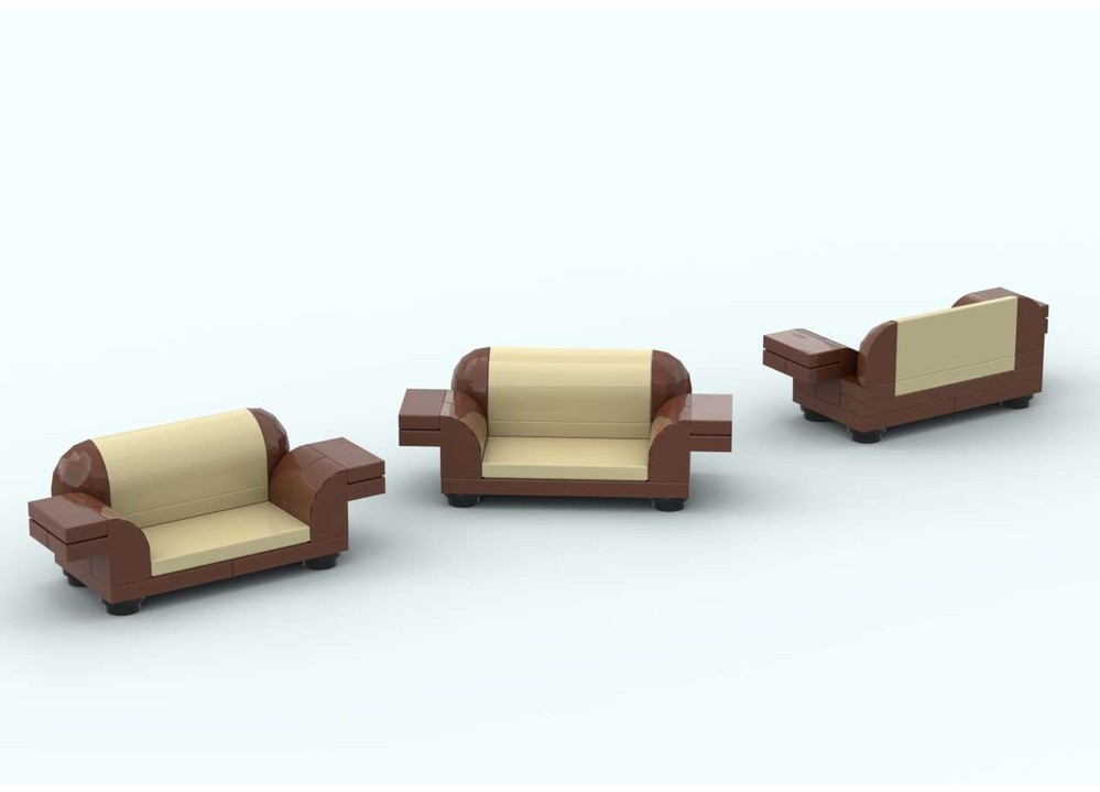 LEGO MOC Sofa Collection 3 : The Last One by MarkMOC71 | Rebrickable ...