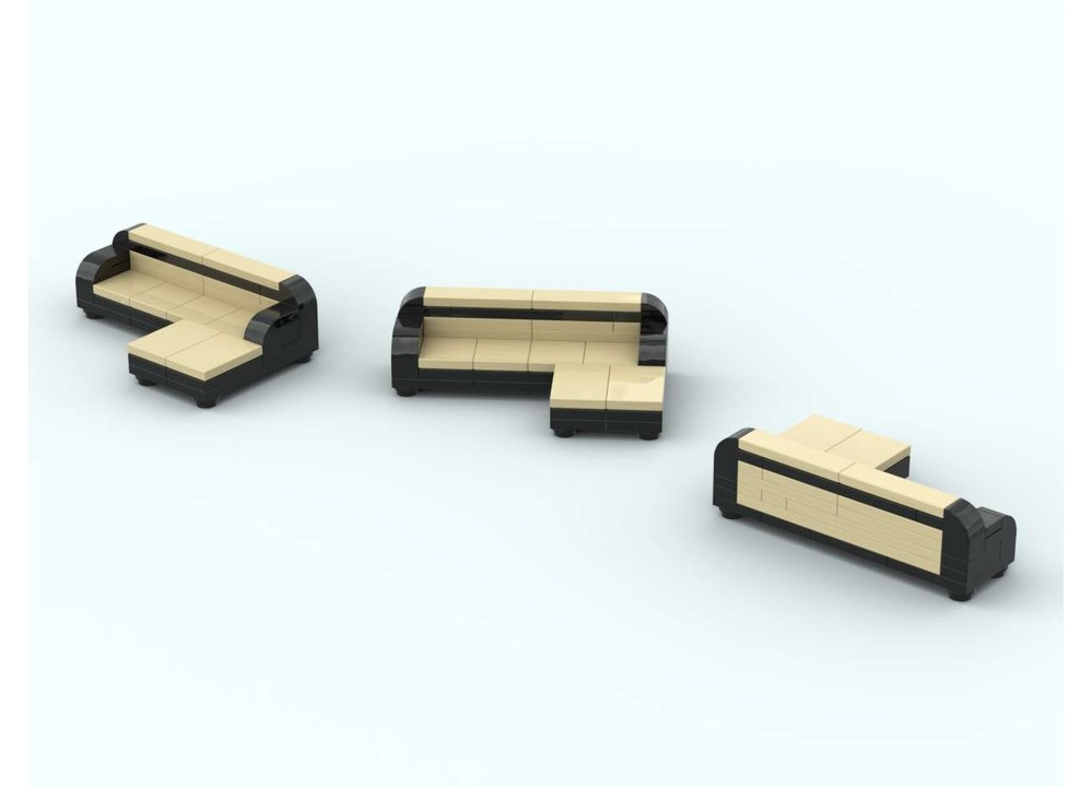 LEGO MOC Sofa Collection 3 : The Last One by MarkMOC71 | Rebrickable ...