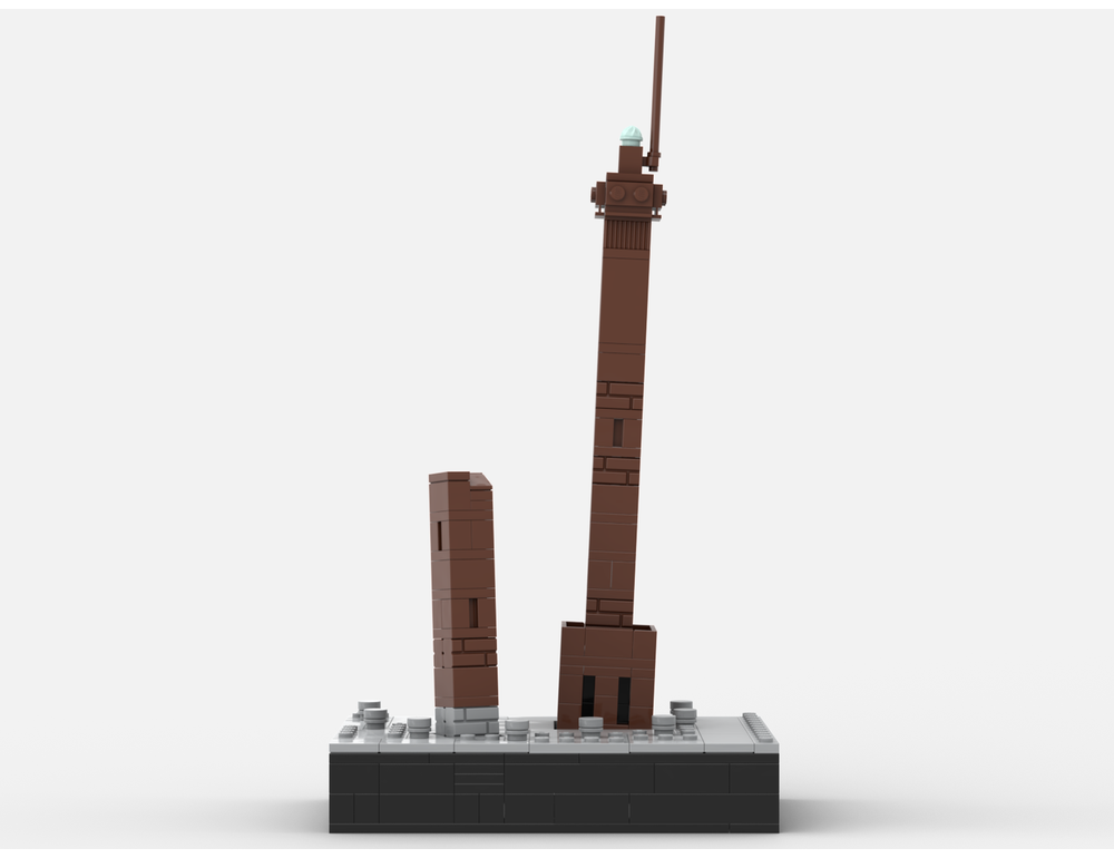 LEGO MOC Bologna Towers Garisenda and Asinelli by prinzlaser ...