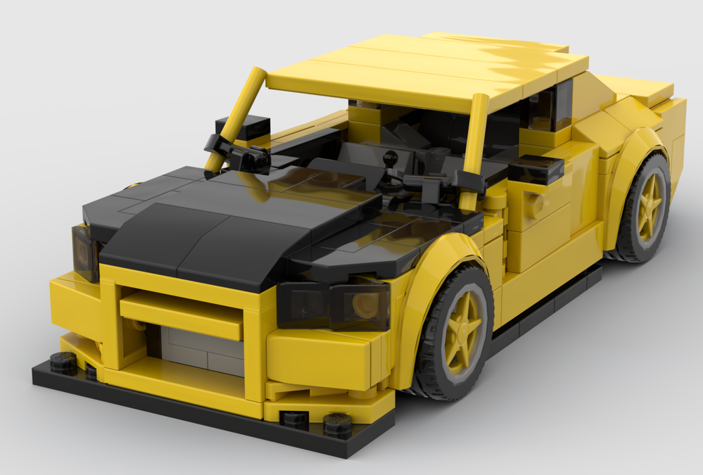 LEGO MOC Nissan skyline gtr r34 JDM by Boha_ua | Rebrickable - Build ...