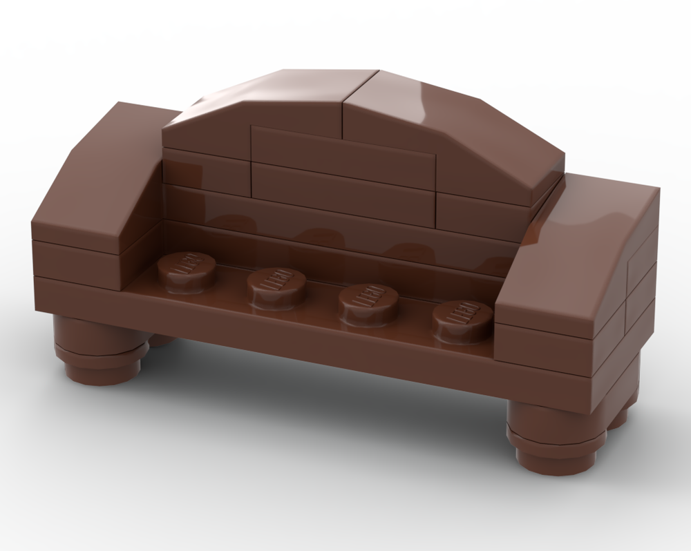 LEGO MOC Couch by BrickAndBuildsI | Rebrickable - Build with LEGO