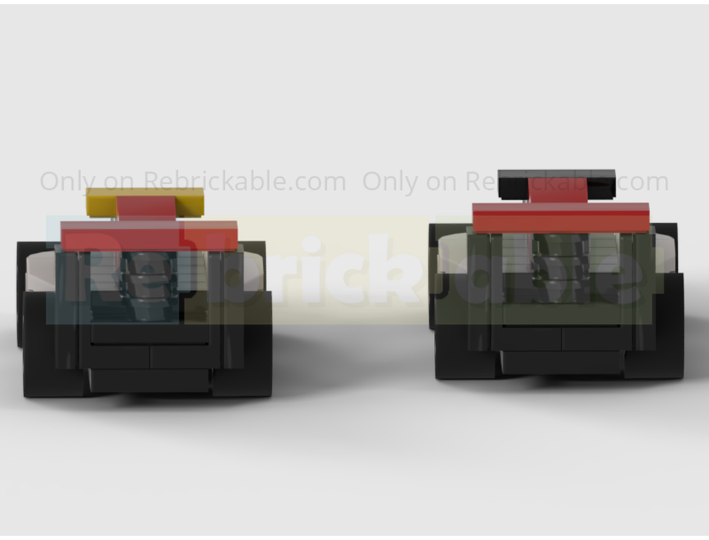 Lego Moc 2024 Haas Vf 24 Formula 1 Cars Half Speed Champions Scale By
