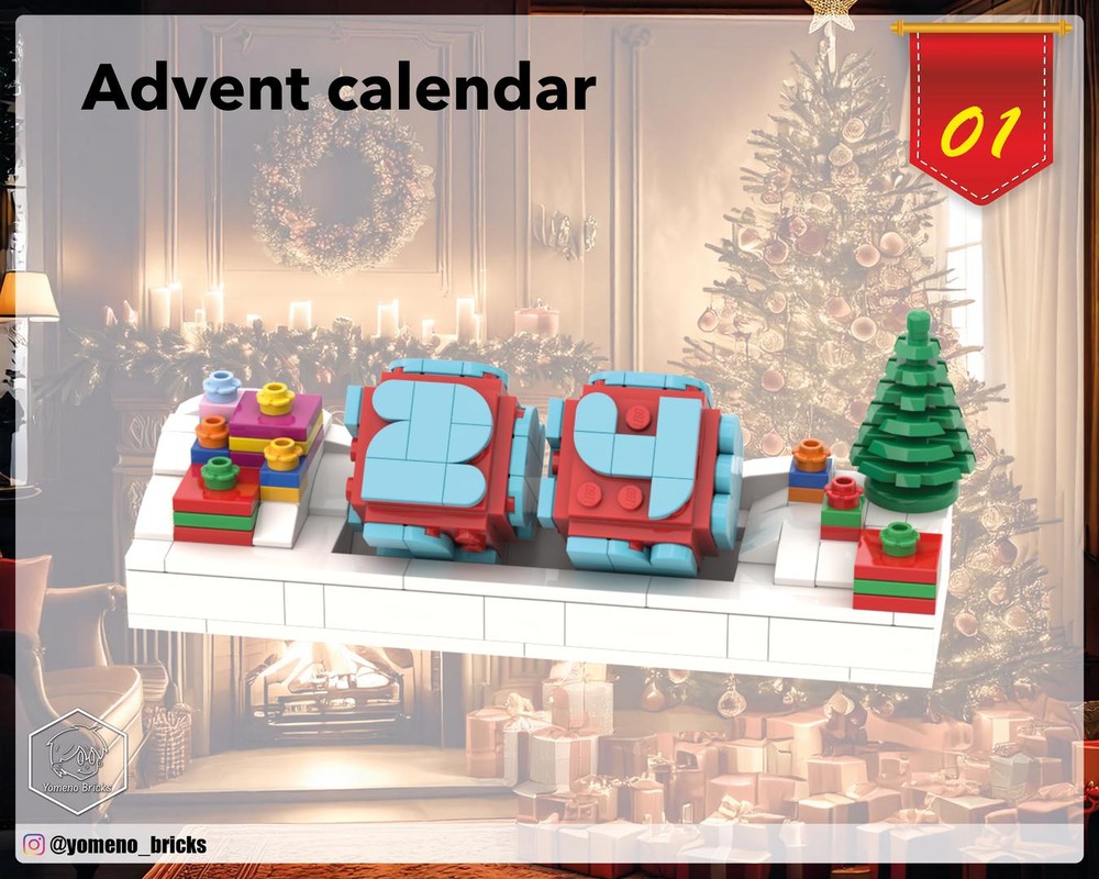 LEGO MOC Advent calendar - Advent calendar 2024 - 01 & 02 by ...