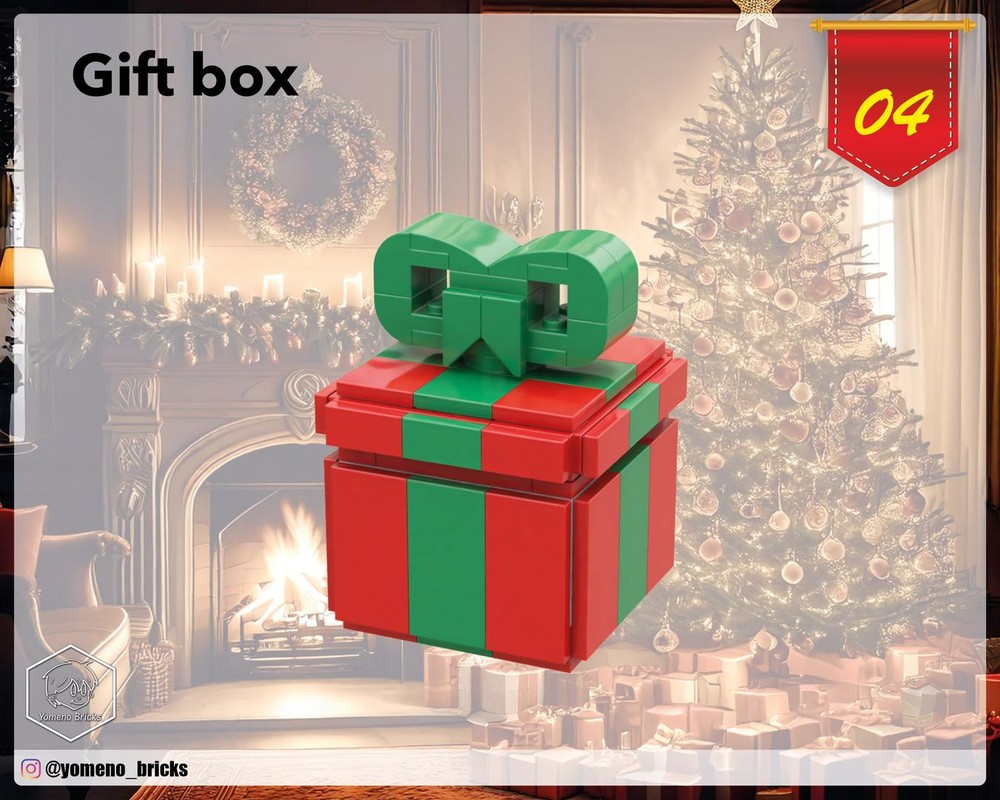 LEGO MOC Gift box - Advent calendar 2024 - 04 by YomenoBricks ...