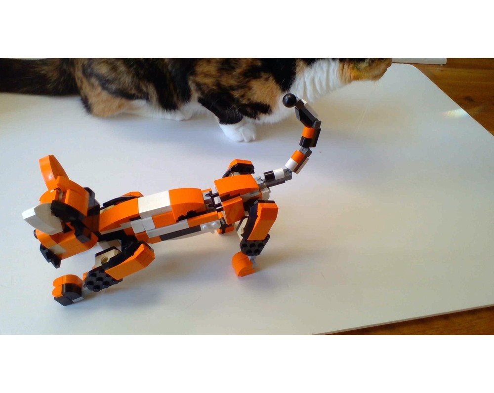 LEGO MOC 31129 Calico Kitten by RapidCheetah | Rebrickable - Build with ...
