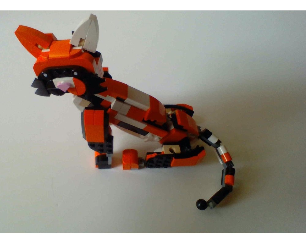 Lego Moc 31129 Calico Kitten By Rapidcheetah Rebrickable Build With