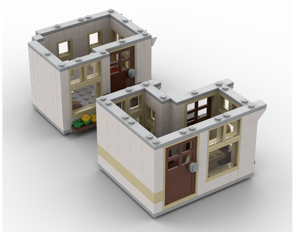 LEGO MOC Modular Toy and Grocery Shop by BrickAndBuildsI | Rebrickable ...