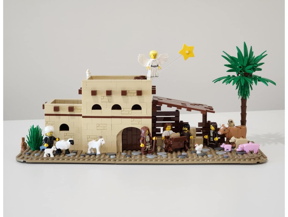 LEGO MOC Christmas Nativity by jomandybri | Rebrickable - Build with LEGO