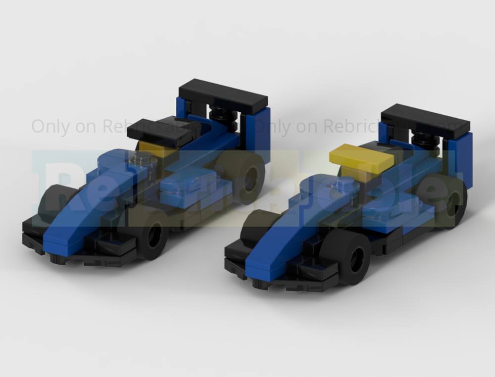 LEGO MOC 2024 Williams FW46 Formula 1 Cars - Half Speed Champions Scale ...