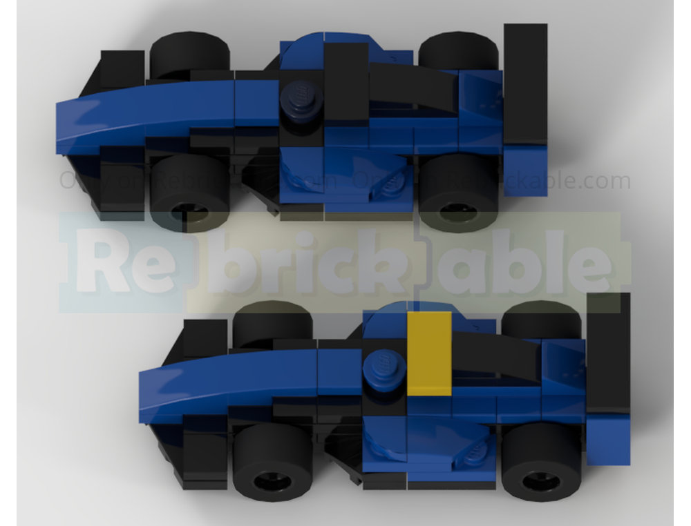LEGO MOC 2024 Williams FW46 Formula 1 Cars - Half Speed Champions Scale ...