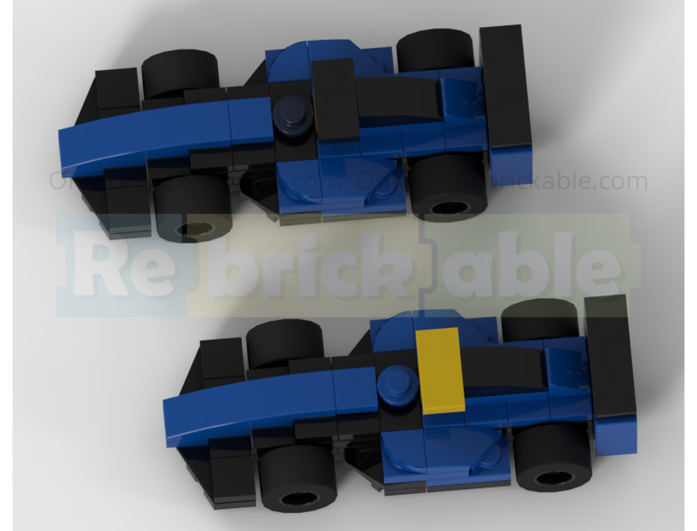LEGO MOC 2024 Williams FW46 Formula 1 Cars - Half Speed Champions Scale ...