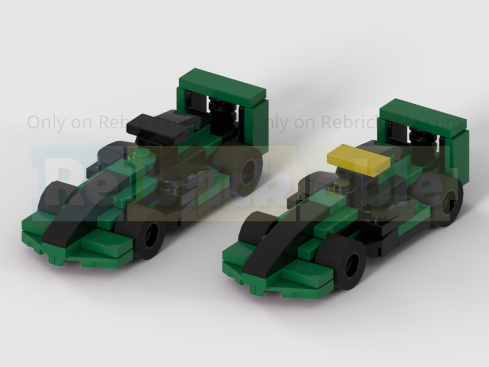 LEGO MOC-203080 2024 Sauber C44 Formula 1 Cars - Half Speed Champions ...